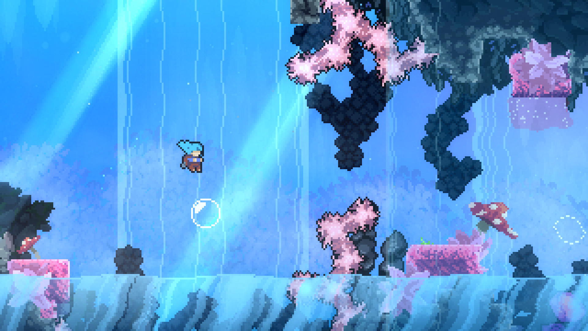 Bubble Pool - Myrtle's birthday special Mod for Celeste | Celeste Mods