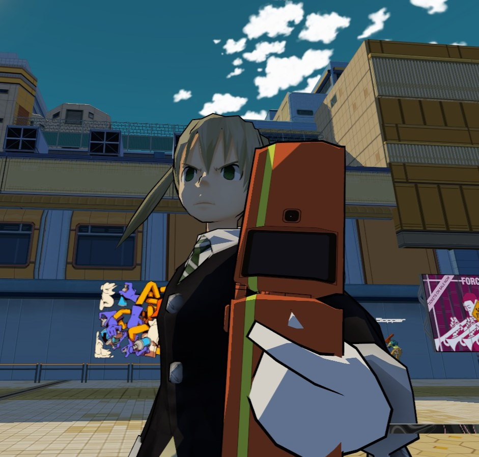Maka-Soul Eater Mod for Bomb Rush Cyberfunk | BRC Mods