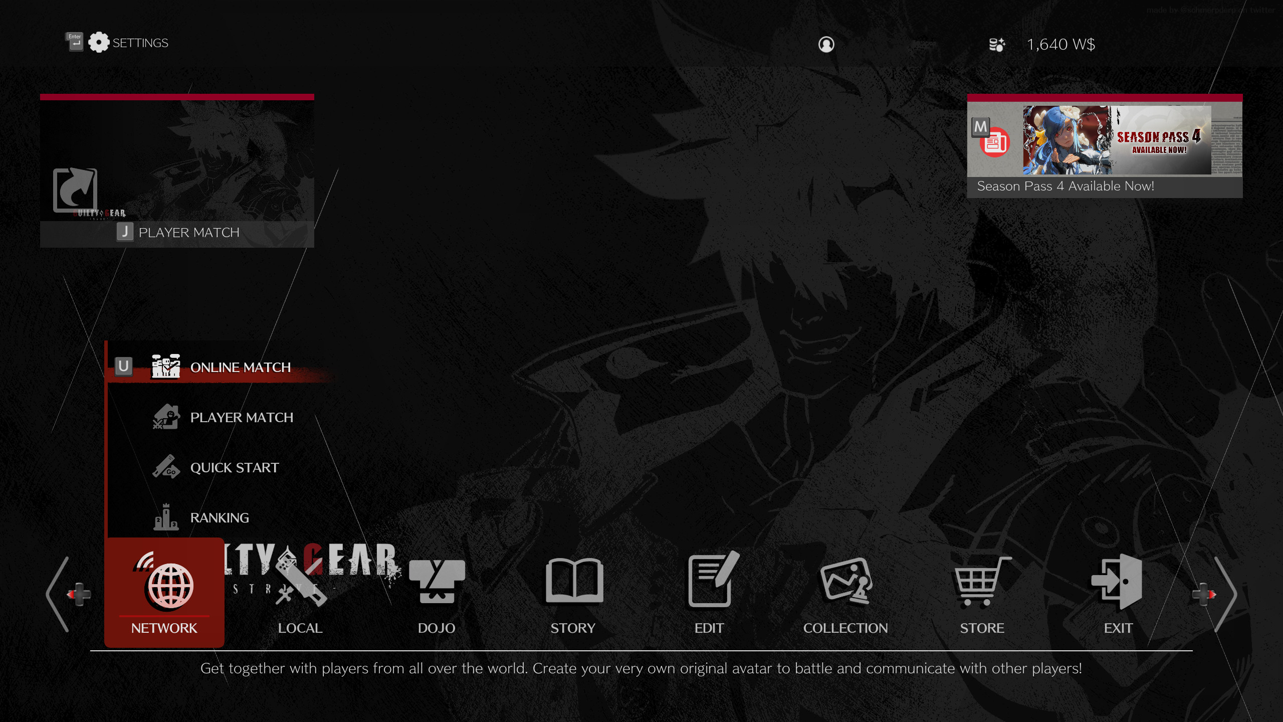 Chalk Main Menu Mod for GUILTY GEAR -STRIVE- | GGST Mods