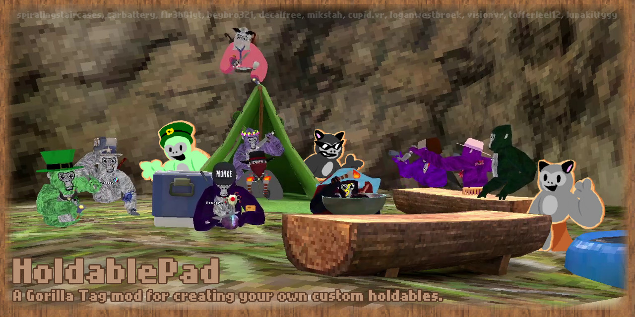 Holdable Pad Mod for Gorilla Tag | GT Mods