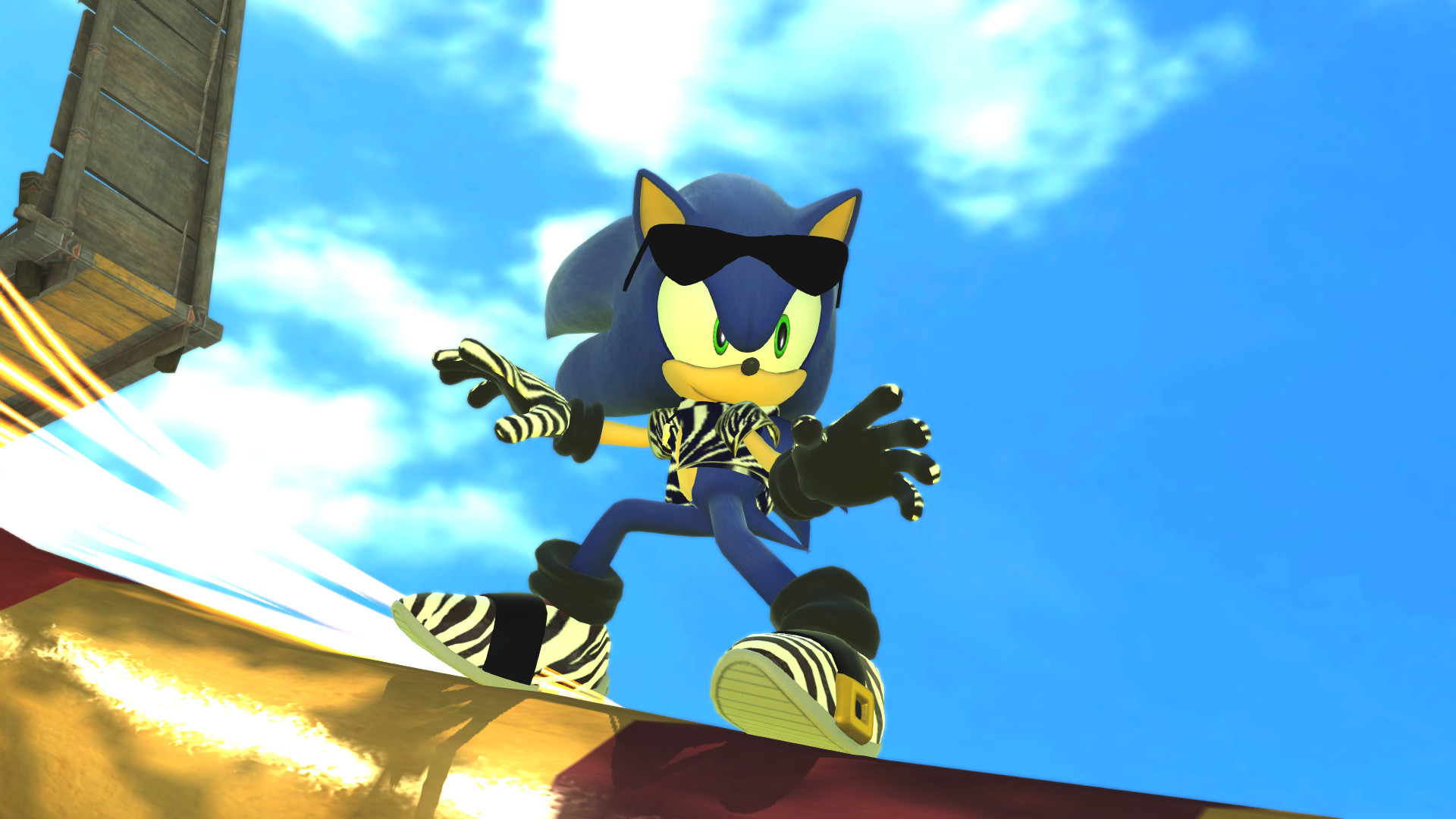 Zebra Outfit Mod for Sonic Generations (2011) | Gens Mods