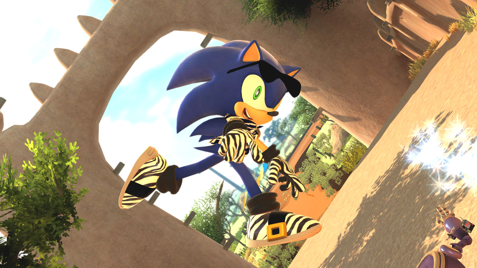 Zebra Outfit Mod for Sonic Generations (2011) | Gens Mods