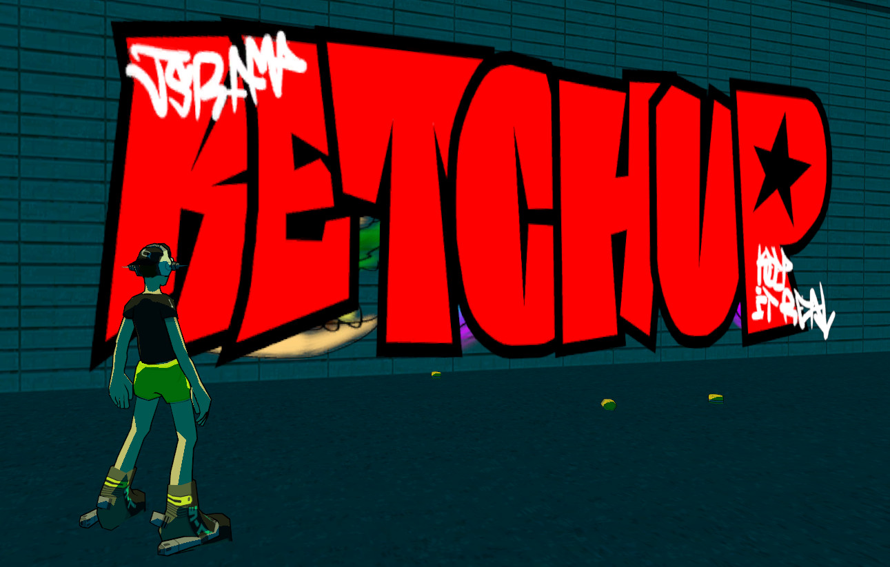 Jet Set Radio Future Multi-Player Graffiti Pack Mod for Bomb Rush ...