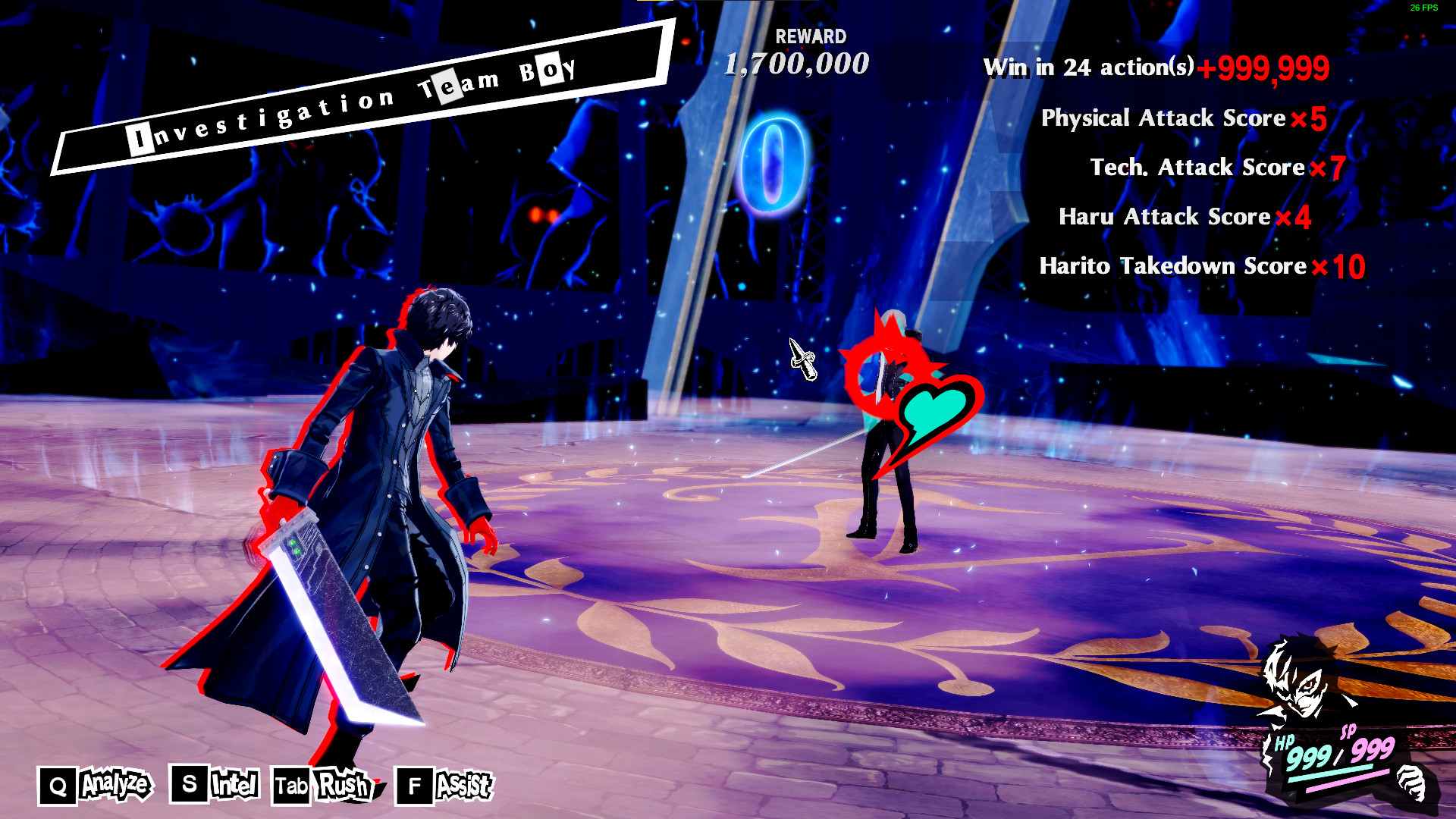 Buster Sword Mod for Persona 5 Royal (PC) | P5R (PC) Mods