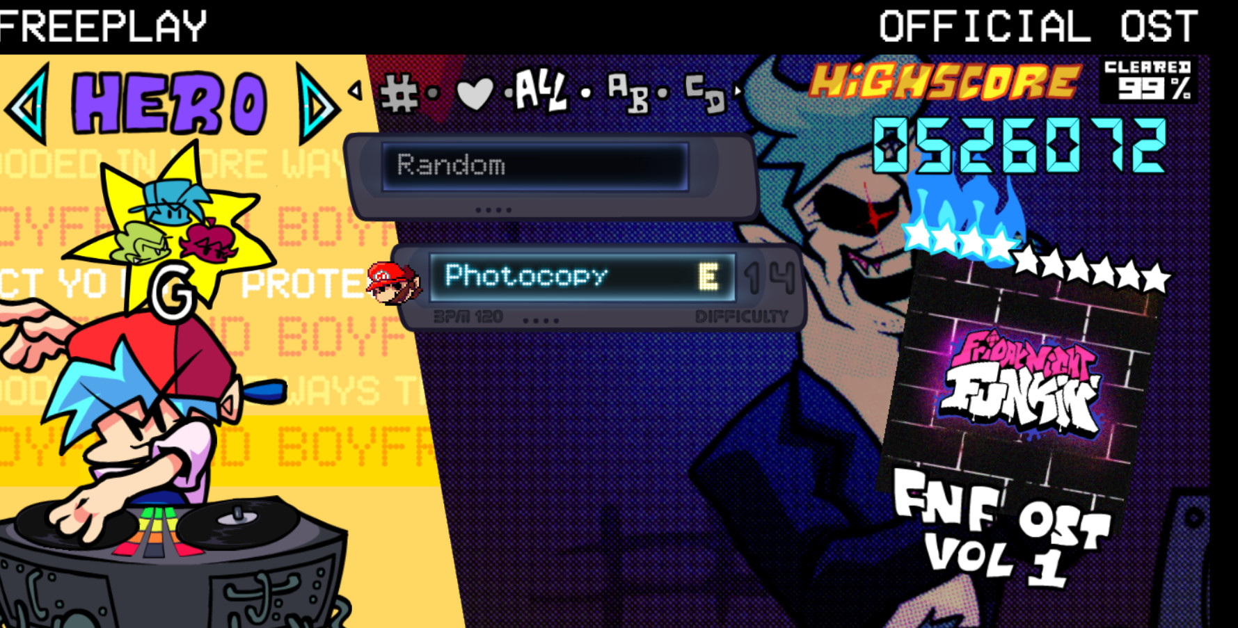 [[OLD]] Photocopy Fan Chart [V-Slice Mod] Mod for Friday Night Funkin ...