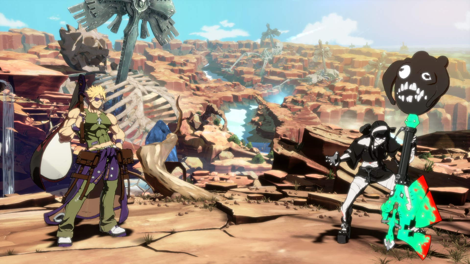 Ashley and Andrew from TCOAAL (A.B.A) Mod for GUILTY GEAR -STRIVE ...