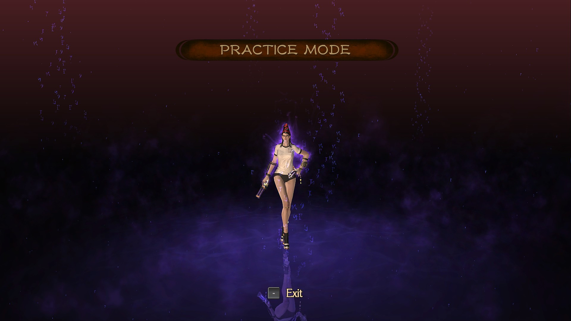 Blue practice mode Mod for Bayonetta | BAYO PC Mods