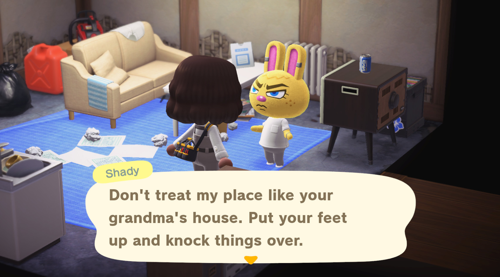 Shady - Custom Rabbit Villager Mod for Animal Crossing: New Horizons ...