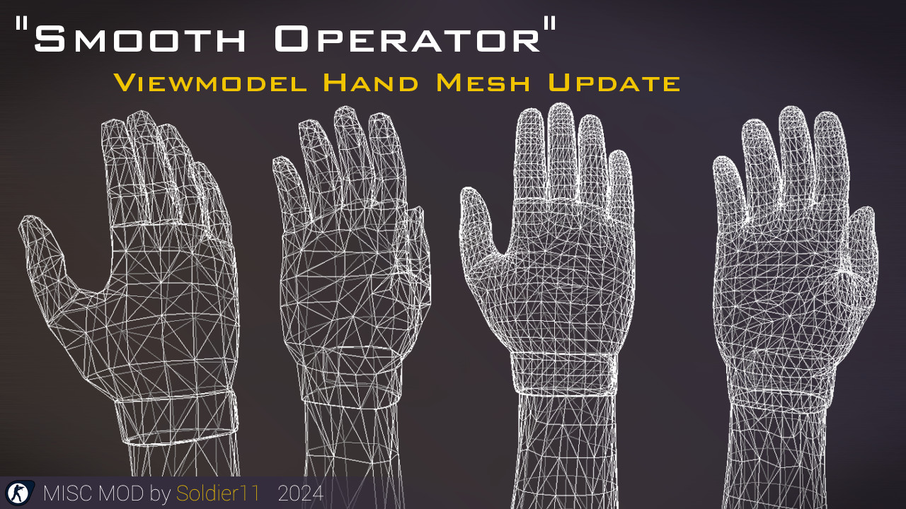 CS:S "Smooth Operator" Viewmodel Hand Mesh Update Mod for Counter ...