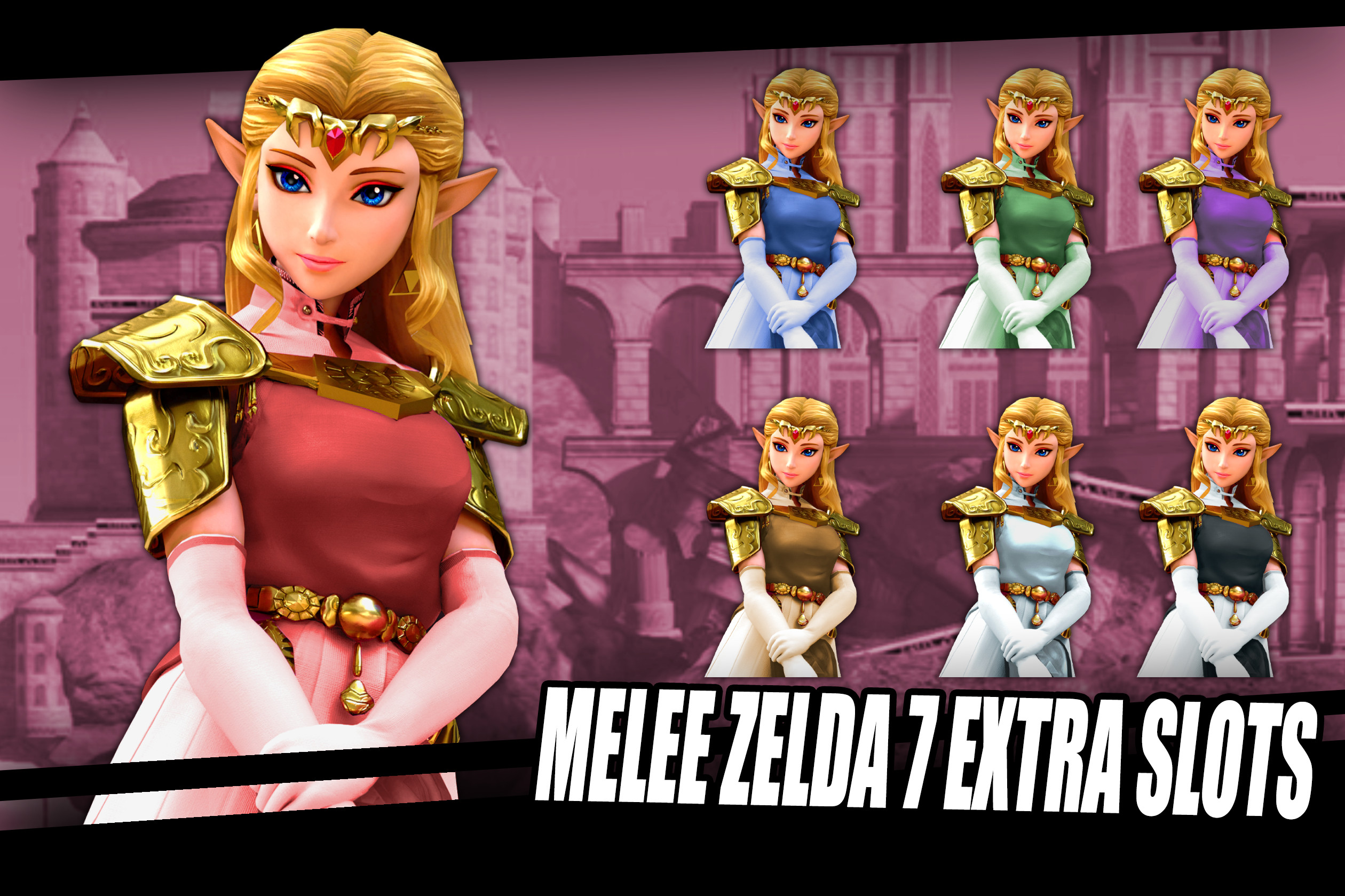 Ocarina of Timee/ Melee Zelda Alts Mod for Super Smash Bros. Ultimate ...