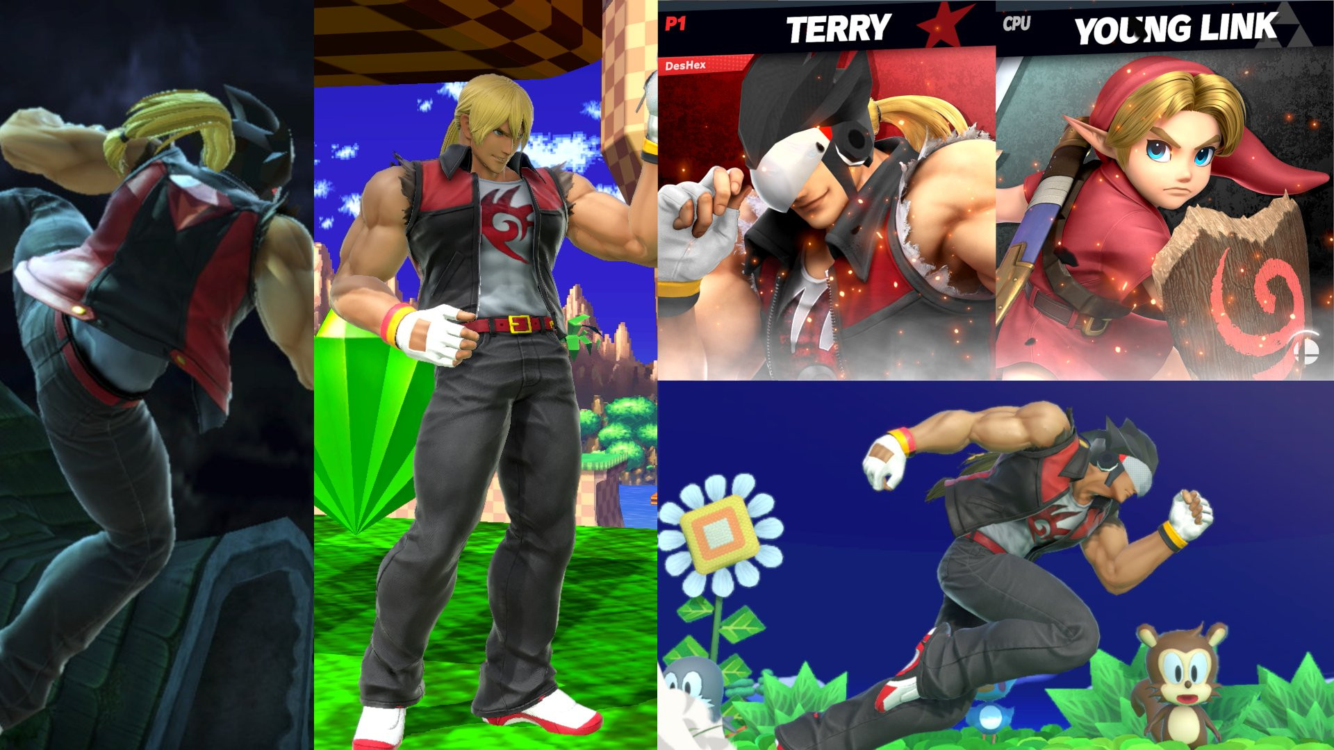 Sonic-Man Terry - Shadow Theme Mod for Super Smash Bros. Ultimate ...