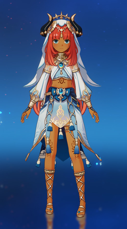 Henna-Tattooed Nilou Mod for Genshin Impact | GI Mods
