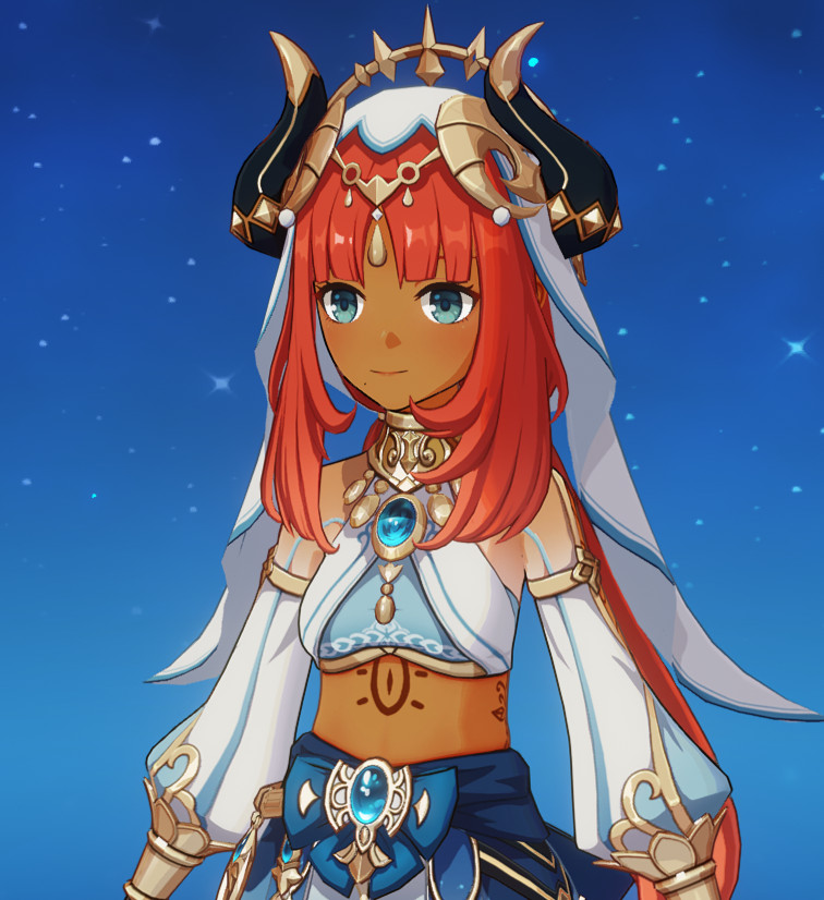 Henna-Tattooed Nilou Mod for Genshin Impact | GI Mods