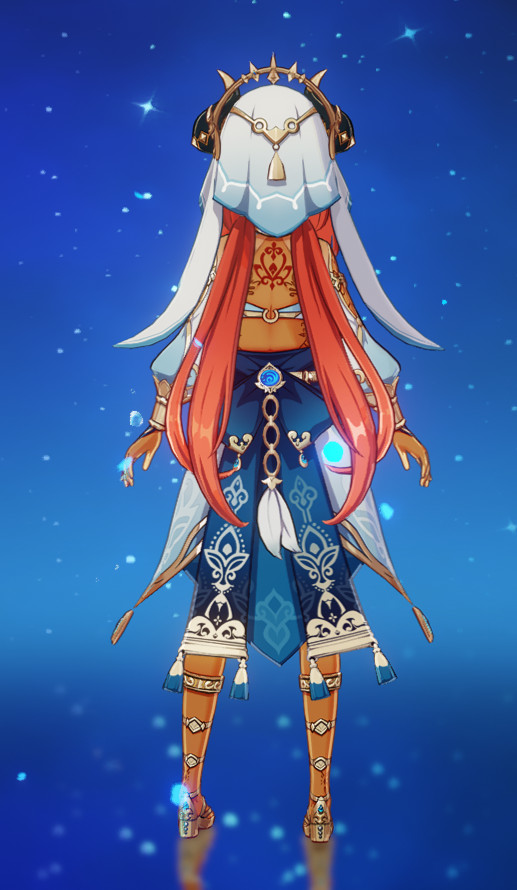 Henna-Tattooed Nilou Mod for Genshin Impact | GI Mods