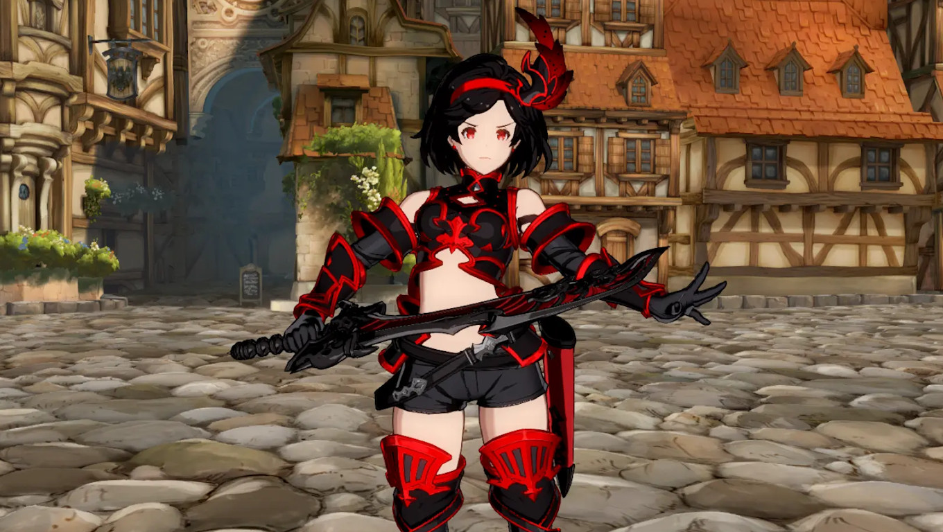 Djeeta Eternal Edge Blood Omen Recolor Mod for Granblue Fantasy Versus ...