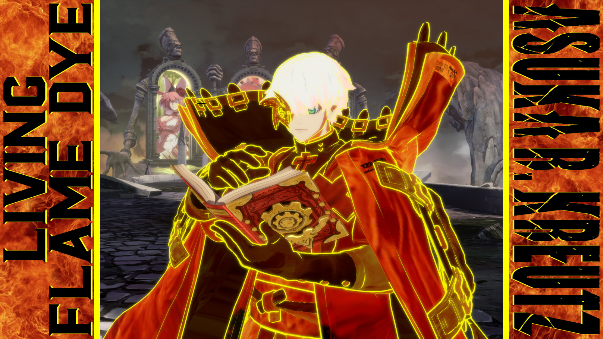 Living Flame Dye Asuka! (Animated) (Slot 1) Mod for GUILTY GEAR -STRIVE ...