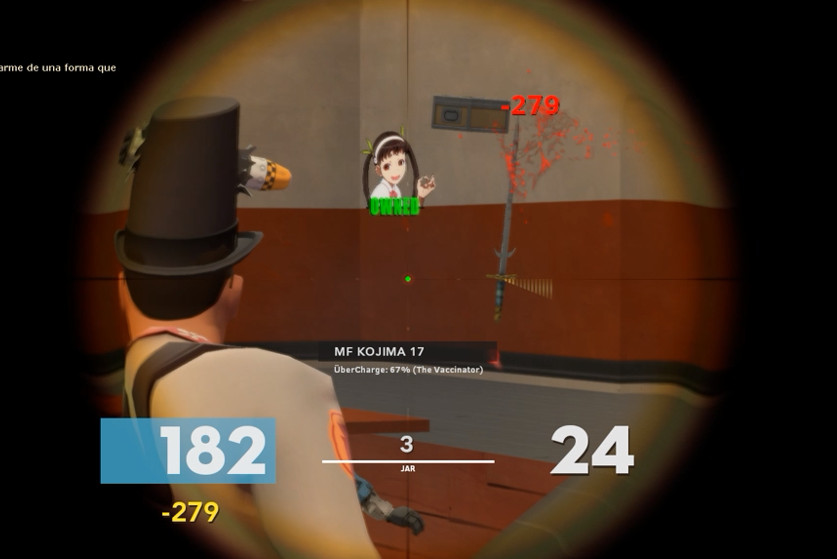 Mayoi Hachikuji Critical Hit Mod for Team Fortress 2 | TF2 Mods