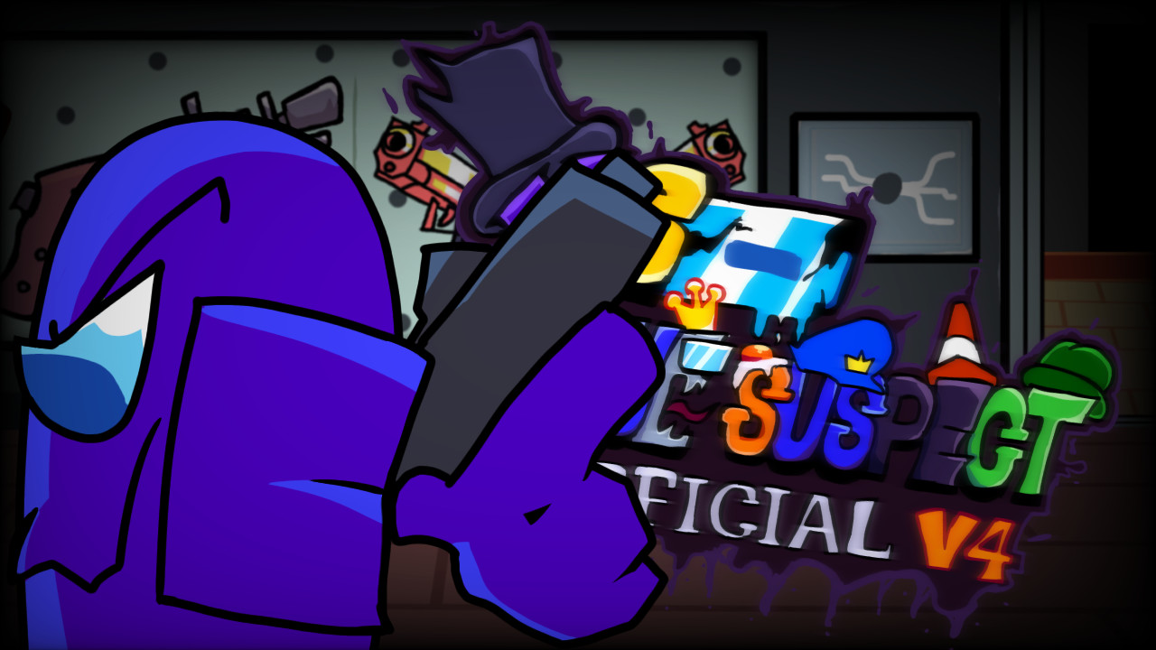 FNF Vs Blue Suspect v4.1 Bugfix Mod for Friday Night Funkin' | FNF Mods