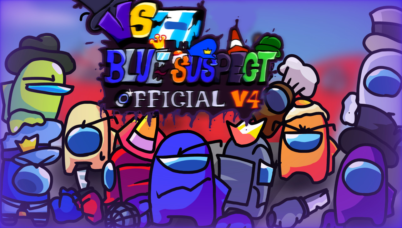 FNF Vs Blue Suspect v4.1 Bugfix Mod for Friday Night Funkin' | FNF Mods