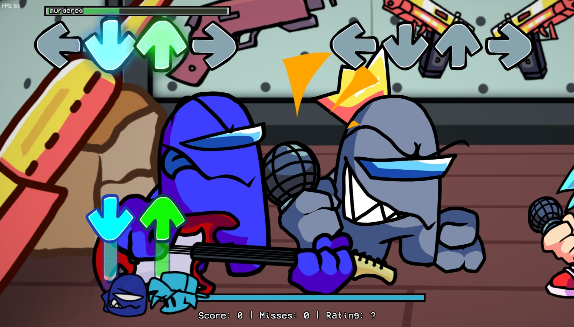 FNF Vs Blue Suspect v4.1 Bugfix Mod for Friday Night Funkin' | FNF Mods