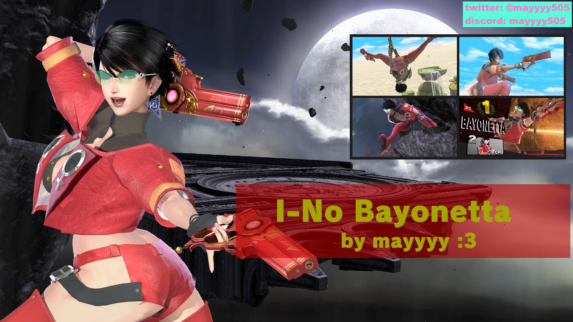 I-No Bayonetta Mod for Super Smash Bros. Ultimate | SSBU Mods