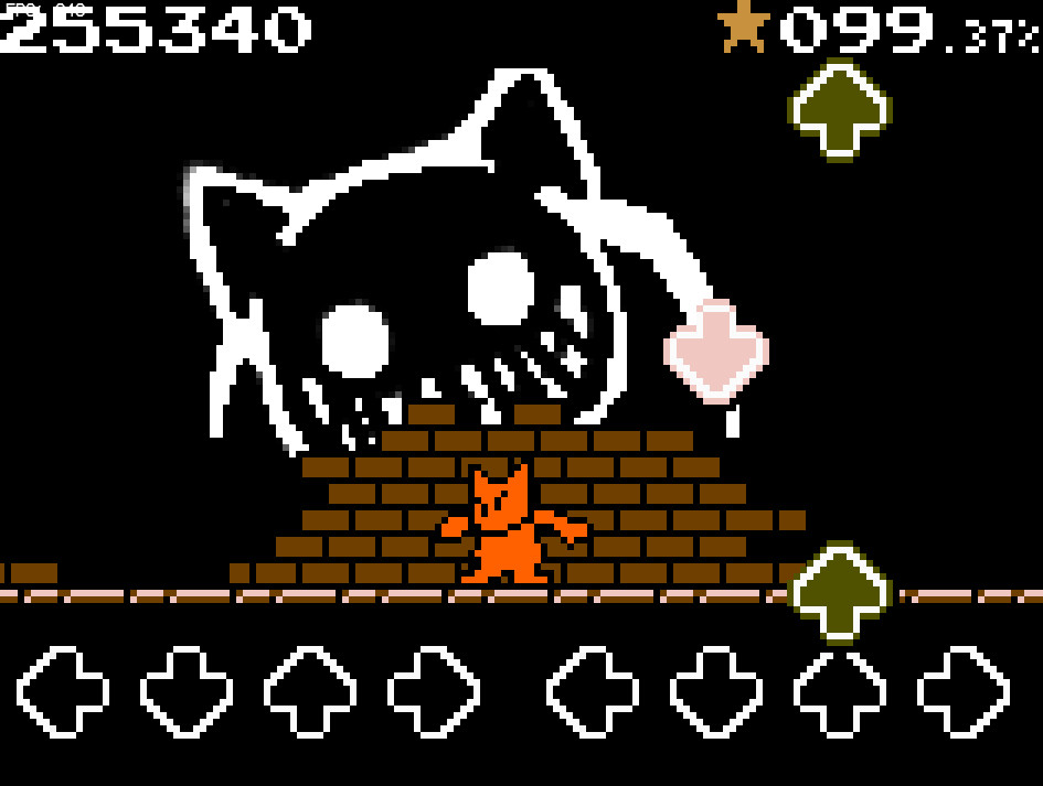 GAME OVER (Syobon Mix V2) Mod for Friday Night Funkin' | FNF Mods