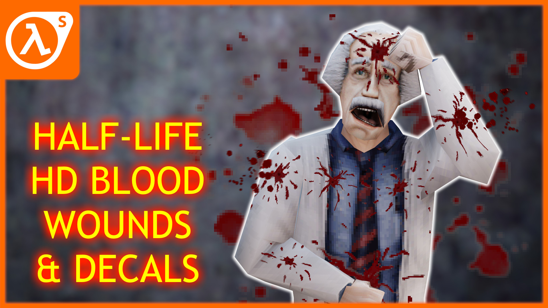 Half-Life/Goldsrc HD Blood & Wound Decals Mod for Half-Life: Source ...