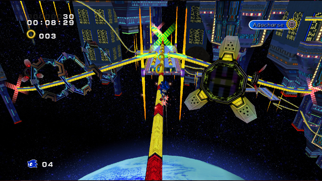 Shadow Generations Space Colony ARK + Cosmic Wall Mod for Sonic ...