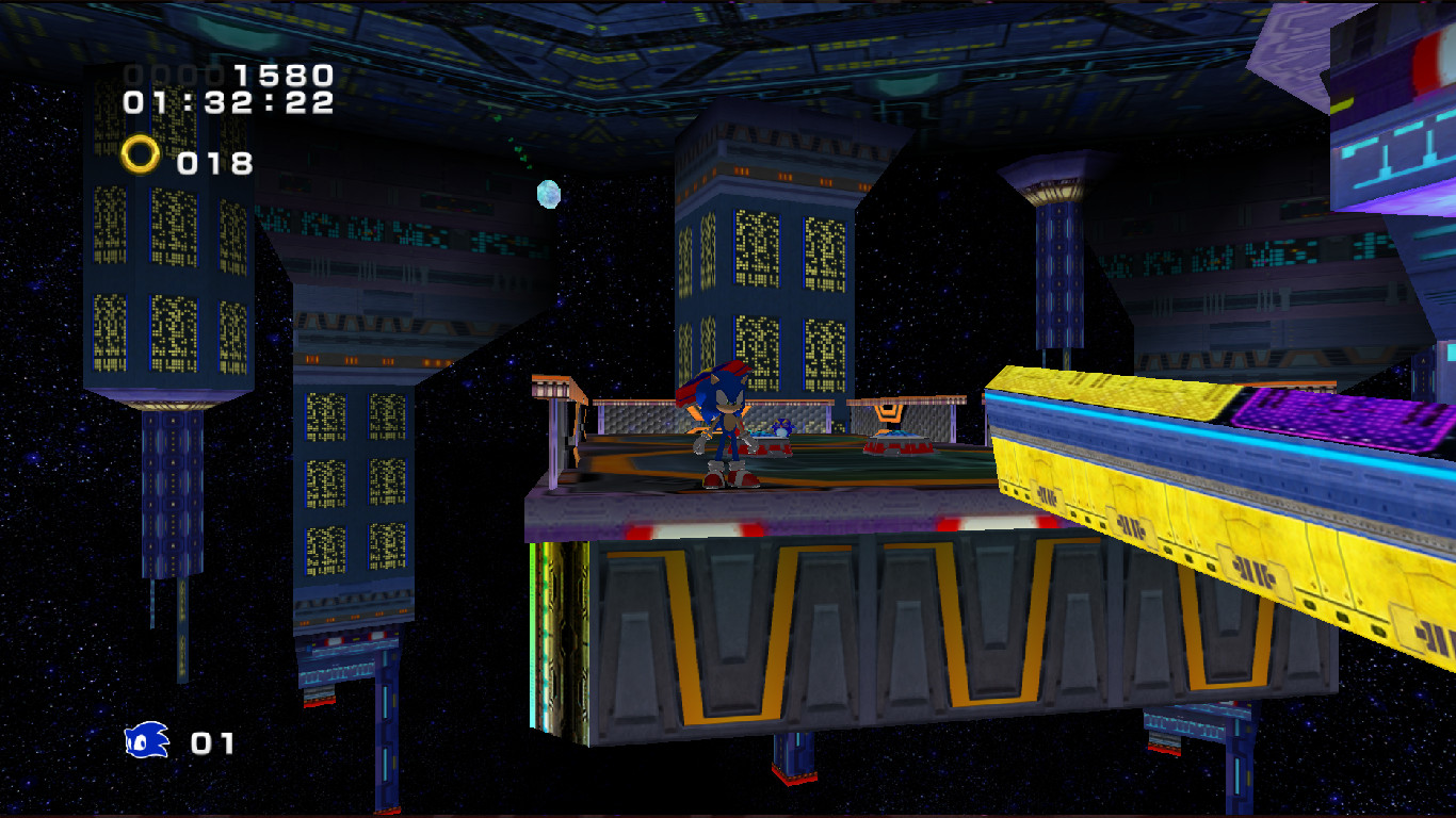 Shadow Generations Space Colony ARK + Cosmic Wall Mod for Sonic ...