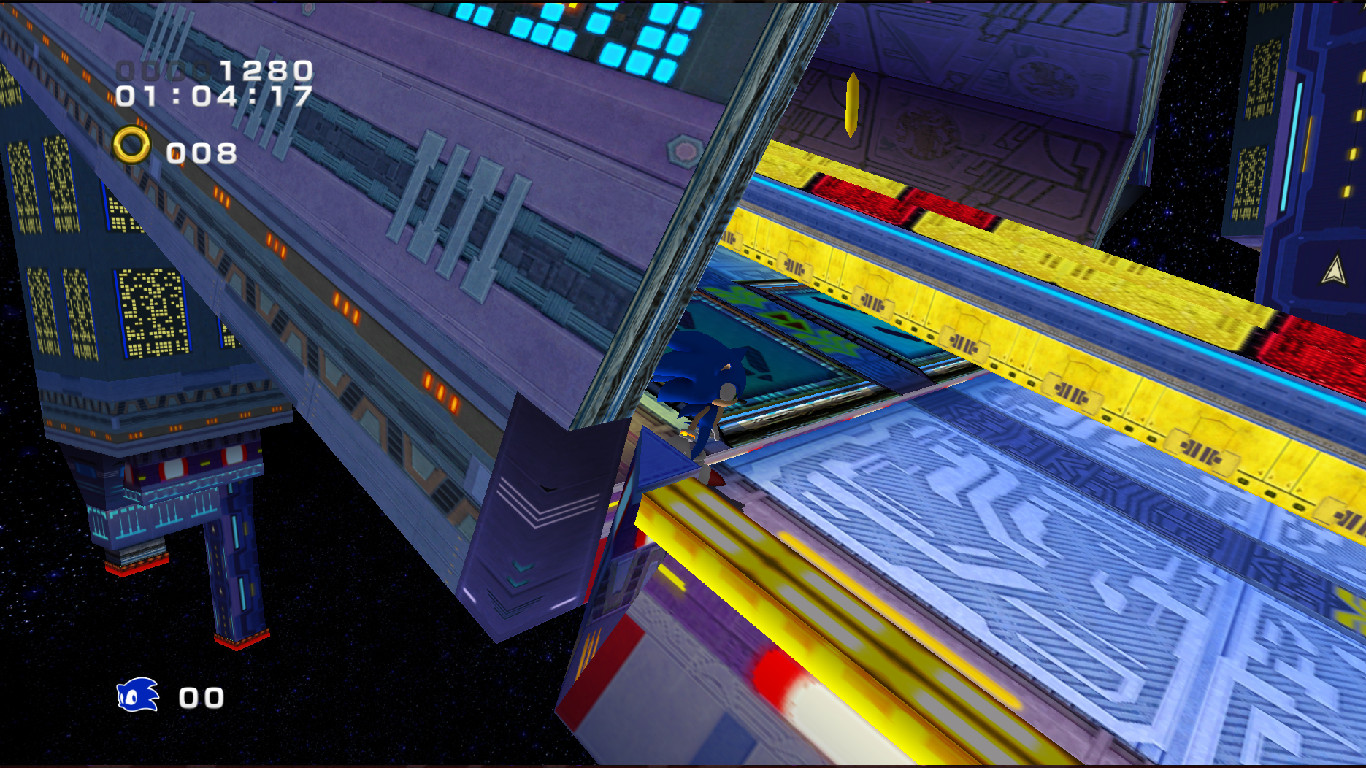 Shadow Generations Space Colony ARK + Cosmic Wall Mod for Sonic ...