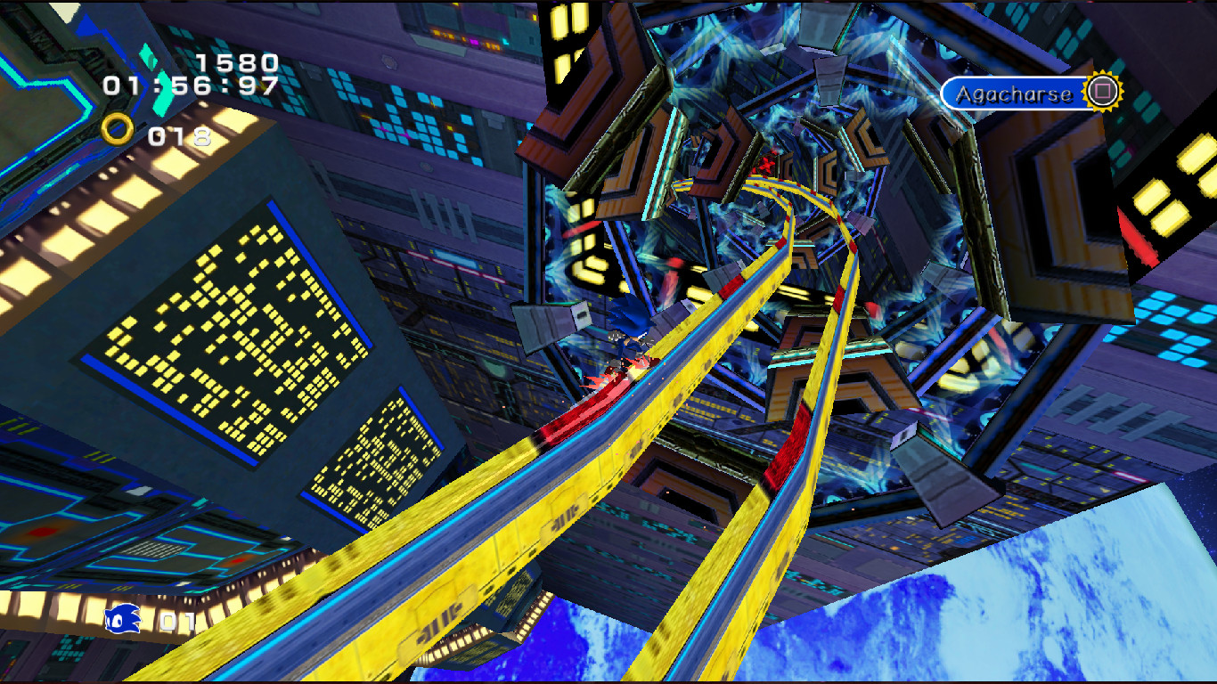 Shadow Generations Space Colony ARK + Cosmic Wall Mod for Sonic ...