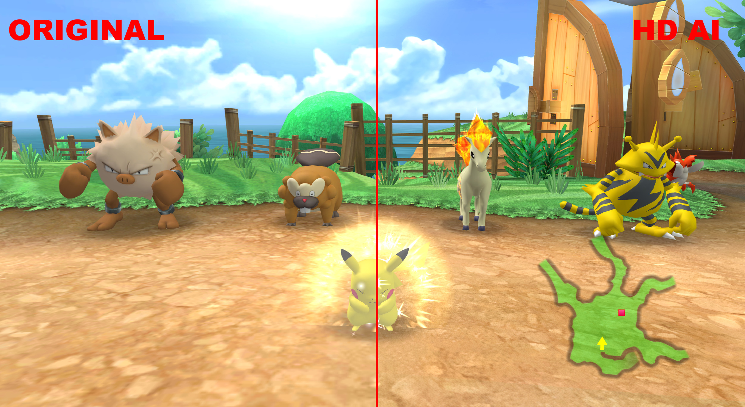 PokePark Wii - Pikachu's Adventure - HD Textures Mod for PokéPark Wii ...