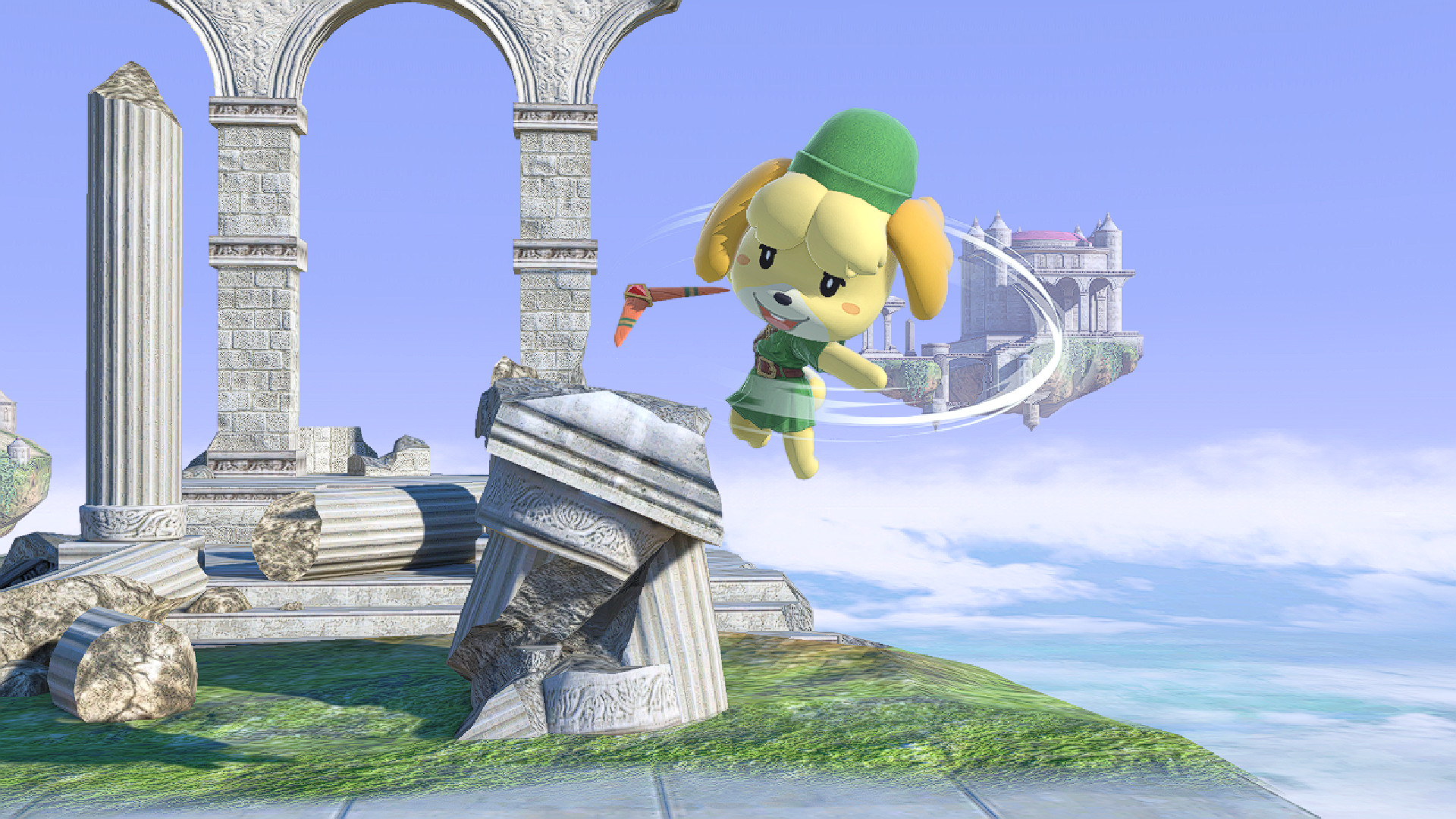 Link Isabelle Mod for Super Smash Bros. Ultimate | SSBU Mods