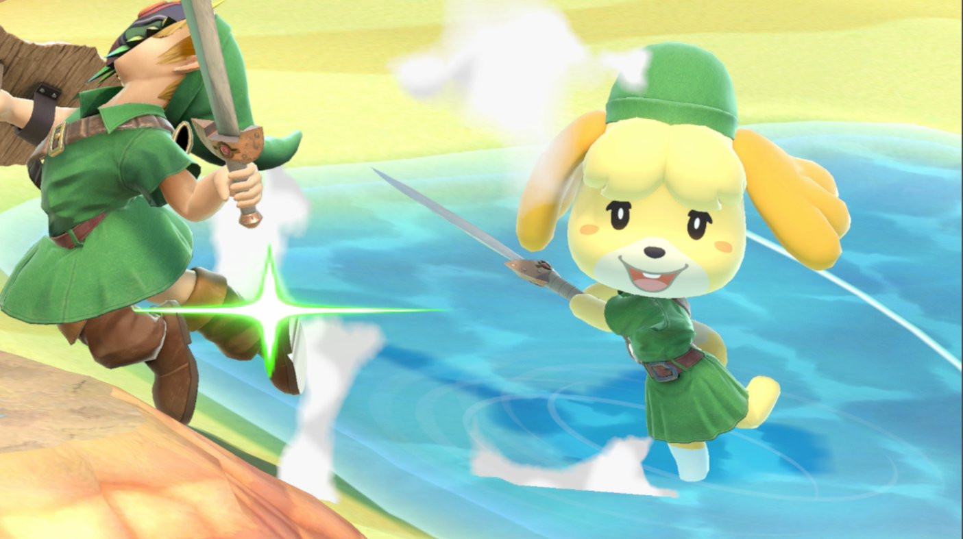 Link Isabelle Mod for Super Smash Bros. Ultimate | SSBU Mods