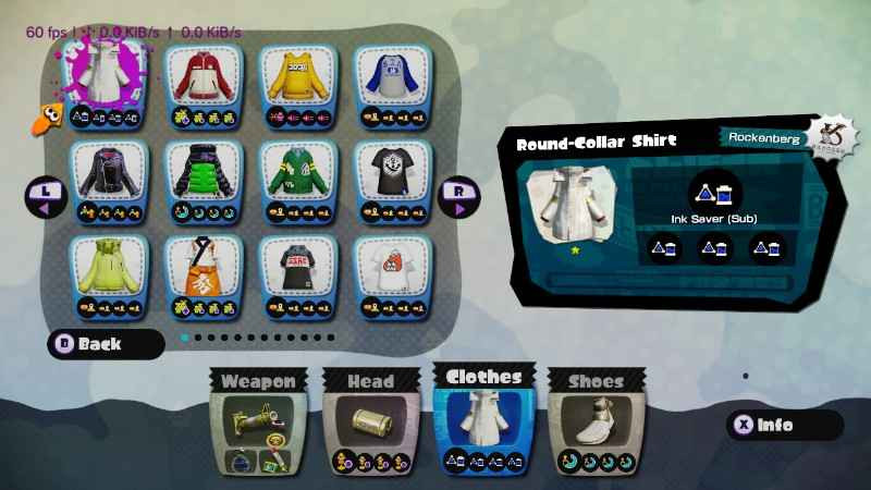 Emperor Gear Set Port Mod for Splatoon | Splatoon Mods