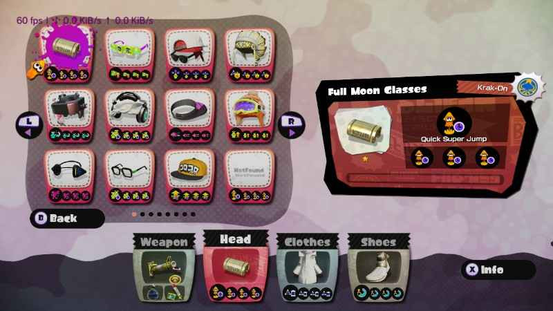 Emperor Gear Set Port Mod for Splatoon | Splatoon Mods