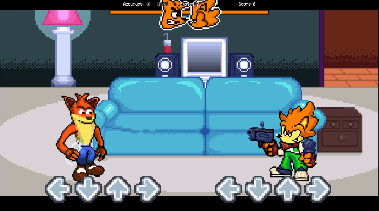 Tuesday Wumpas Bandicoot Sanity - First Lap Mod for Friday Night Funkin ...