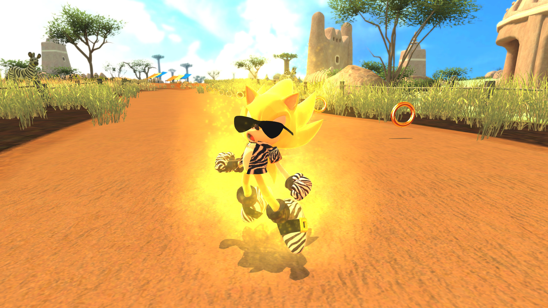 Zebra Outfit Mod for Sonic Generations (2011) | Gens Mods