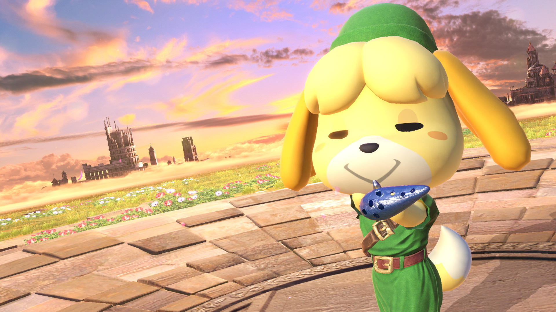 Link Isabelle Mod for Super Smash Bros. Ultimate | SSBU Mods
