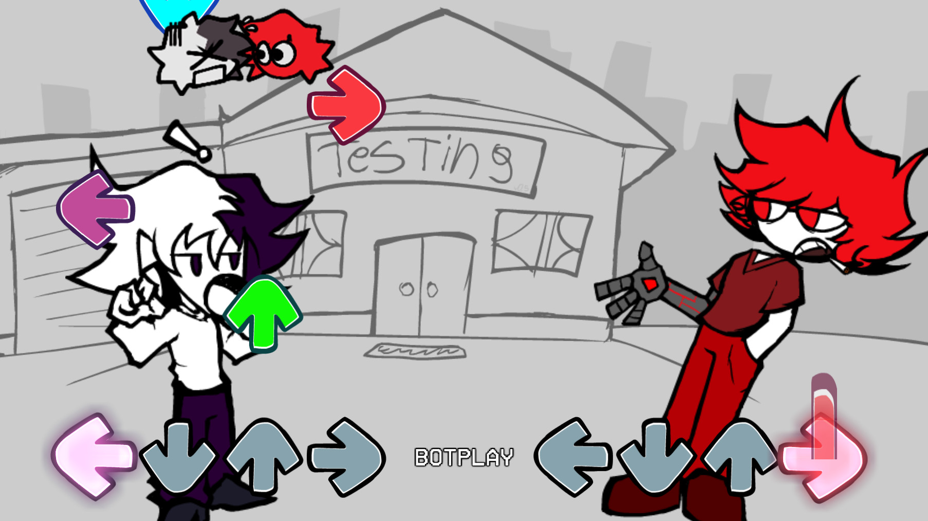 Testing Community [DEMO 1] Mod for Friday Night Funkin' | FNF Mods