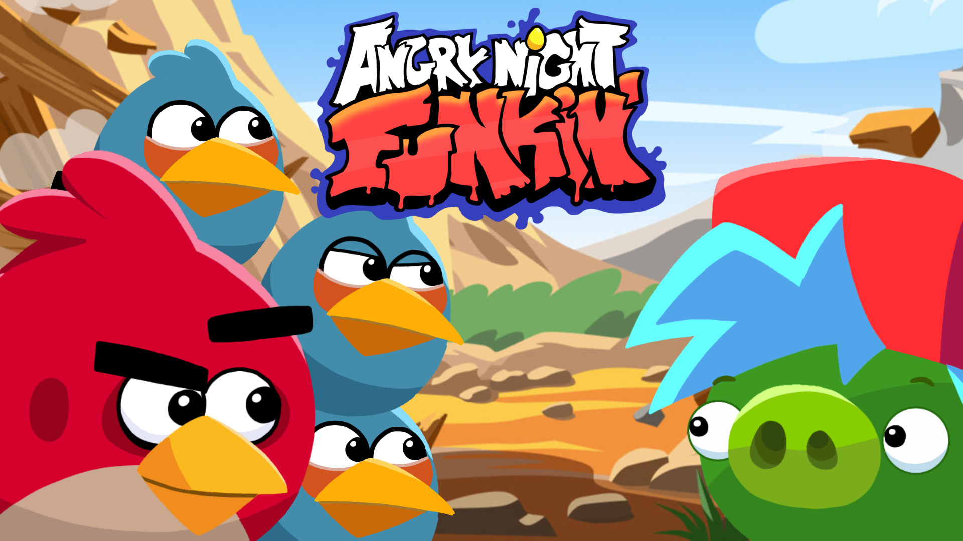 Angry Night Funkin' V2 Mod for Friday Night Funkin' | FNF Mods