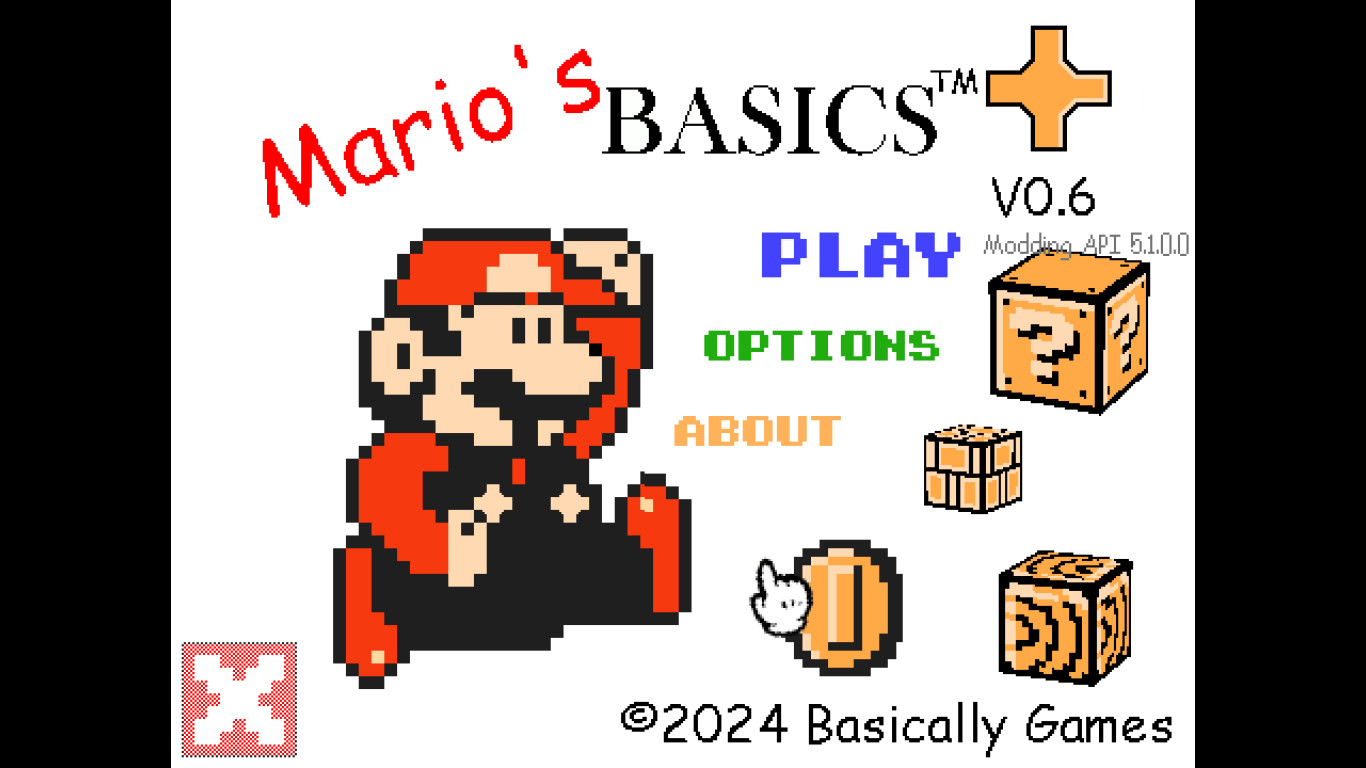 Mario's Basics + (0.6.x) Mod for Baldi's Basics | Baldi Mods