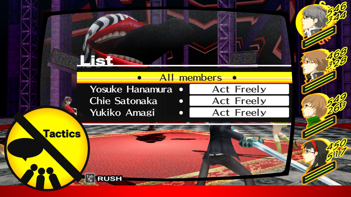 Party AI Fixes Mod for Persona 4 Golden PC (64 Bit) | P4G64 Mods