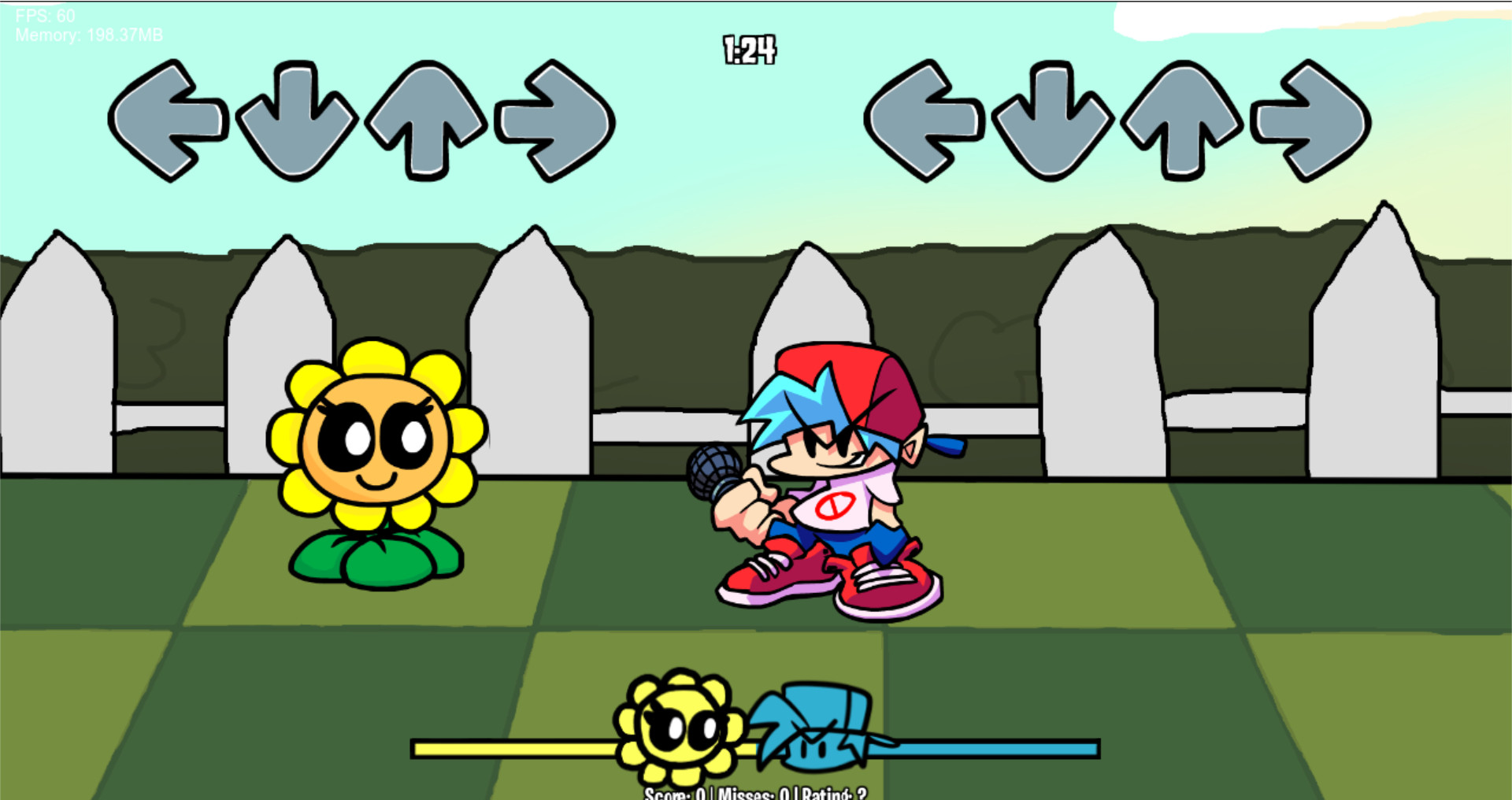 A FNF PVZ MOD Mod for Friday Night Funkin' | FNF Mods