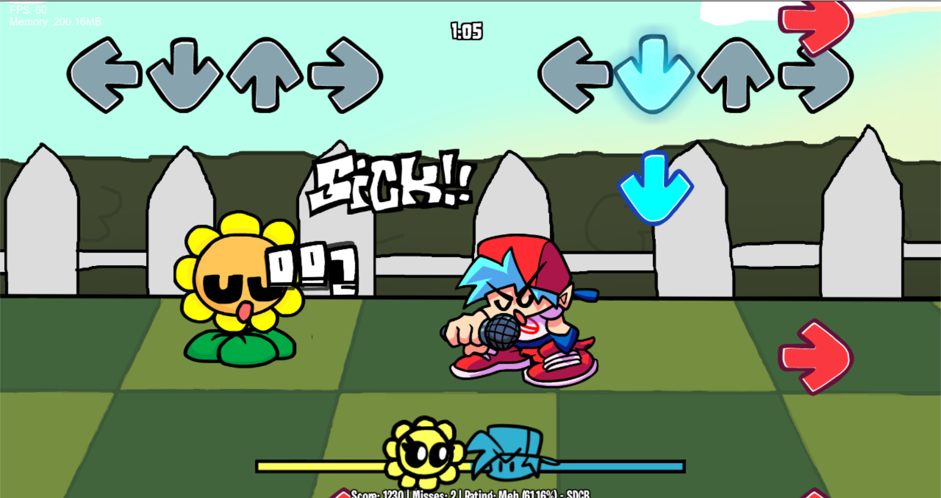 A FNF PVZ MOD Mod for Friday Night Funkin' | FNF Mods