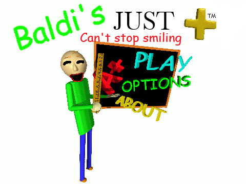 Baldi just can't stop smiling Mod for Baldi's Basics | Baldi Mods