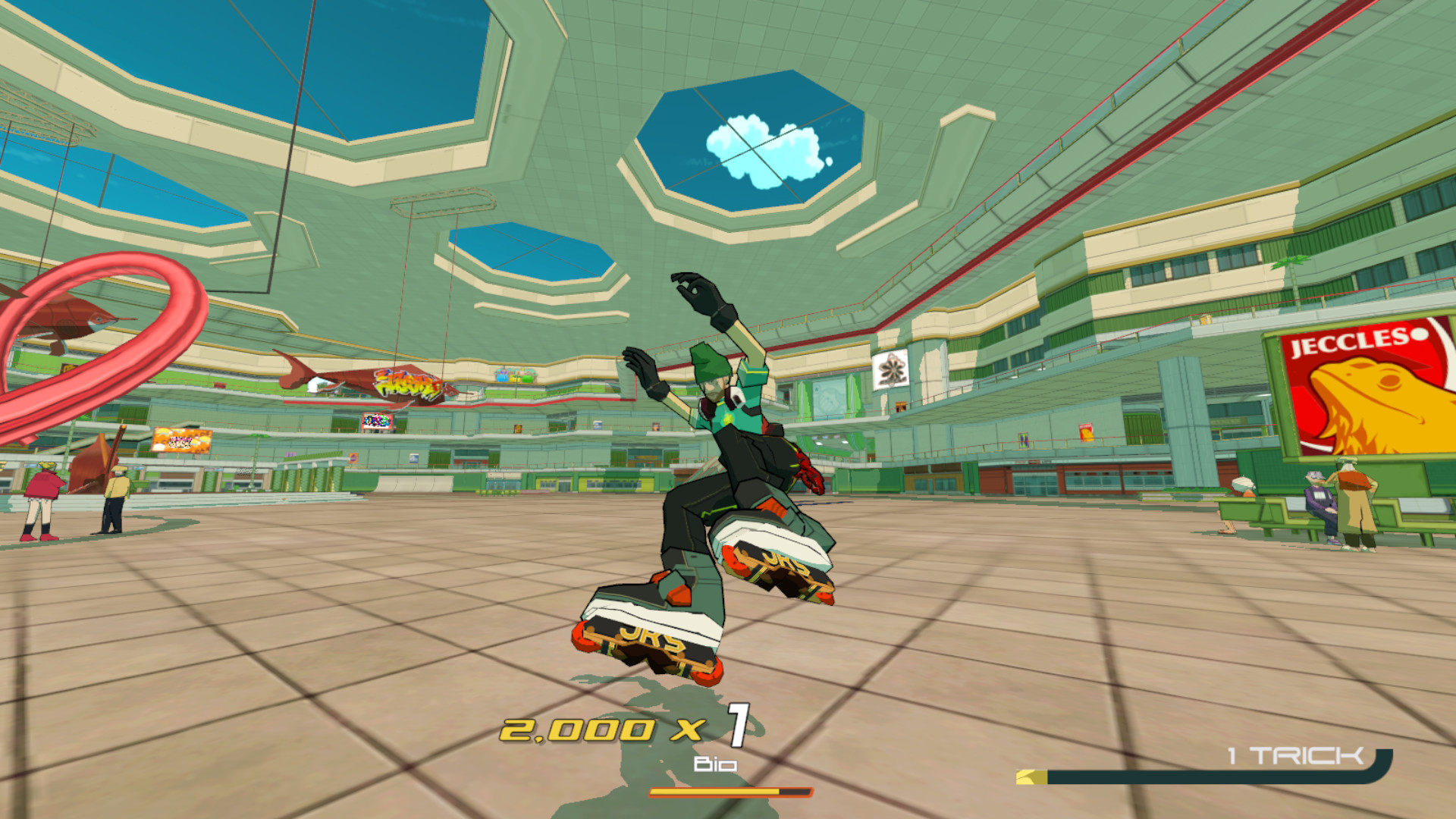 Cyberheadless Red/Faulix Mod for Bomb Rush Cyberfunk | BRC Mods