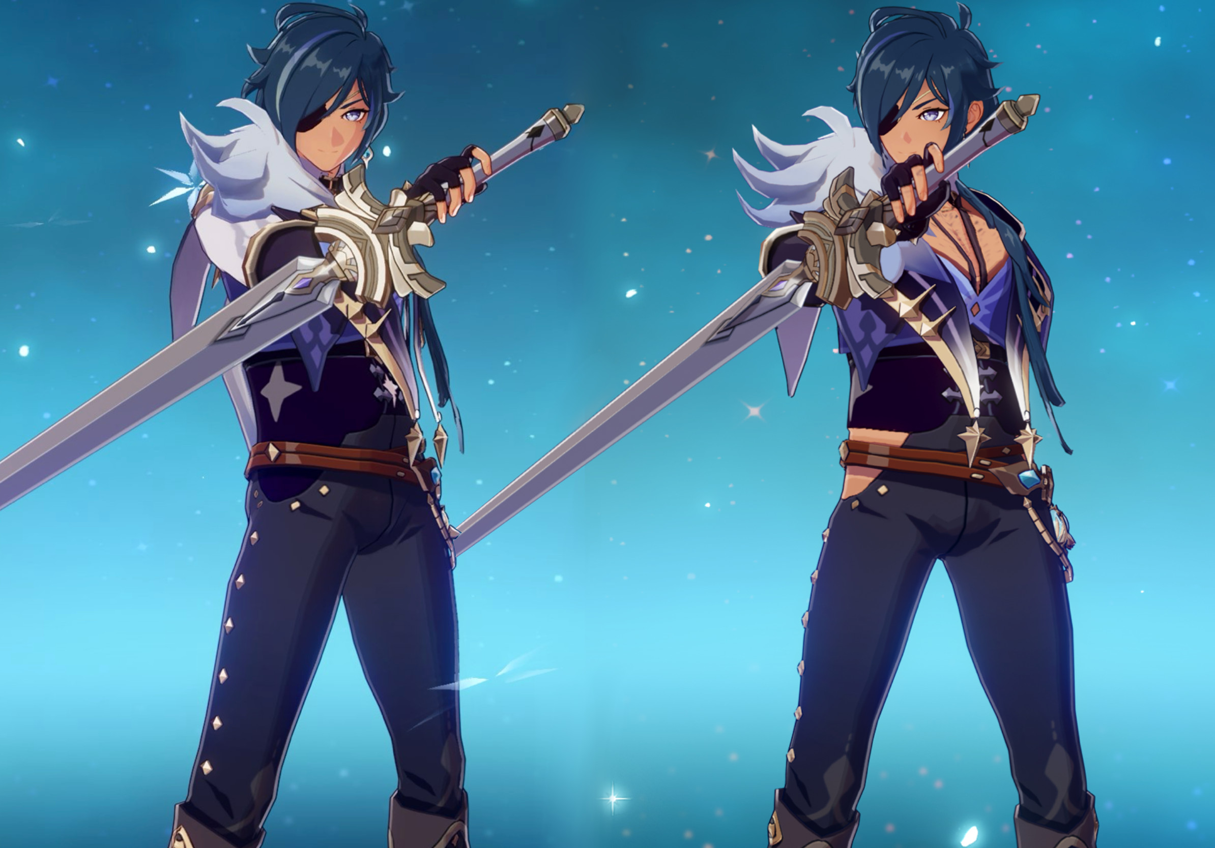 Dad-bod Kaeya Mod Mod for Genshin Impact | GI Mods