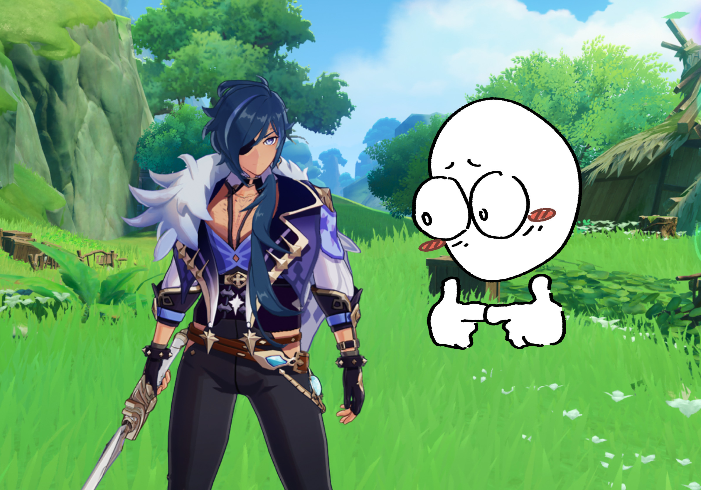 Dad-bod Kaeya Mod Mod for Genshin Impact | GI Mods