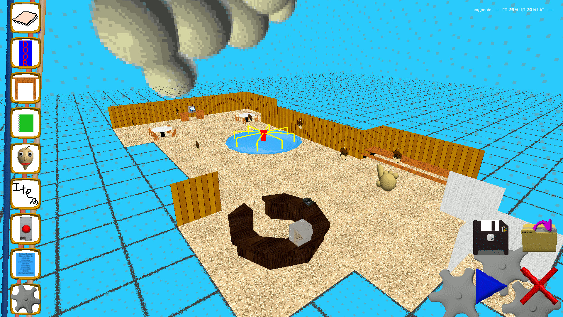 Baldi's natural event disaster Mod for Baldi's Basics | Baldi Mods